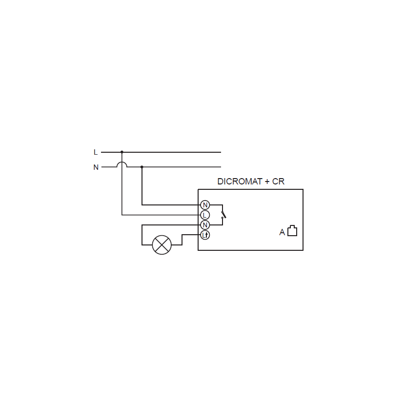 Pohybové čidlo ORBIS DICROMAT+CR